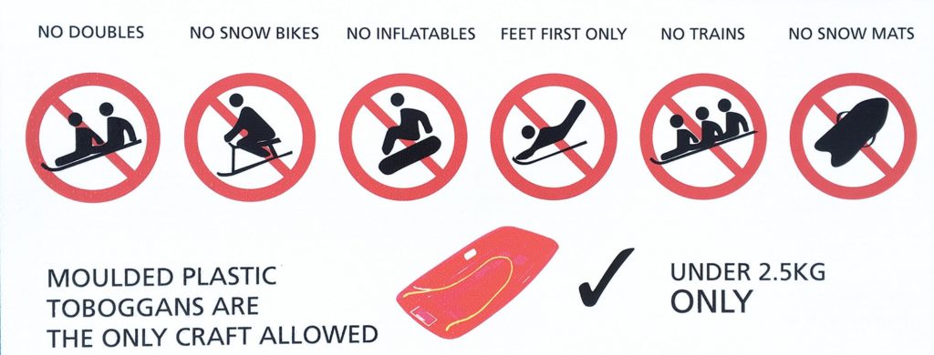 Tobogganing - Falls Creek Alpine Resort