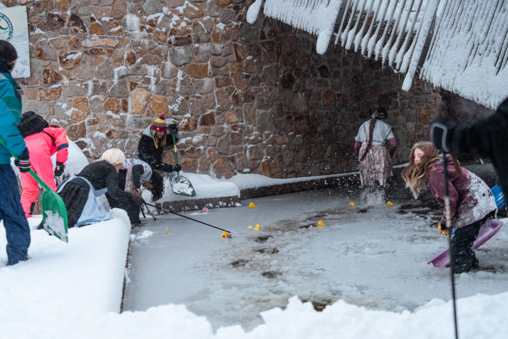 Ice Plunge! - Falls Creek Alpine Resort