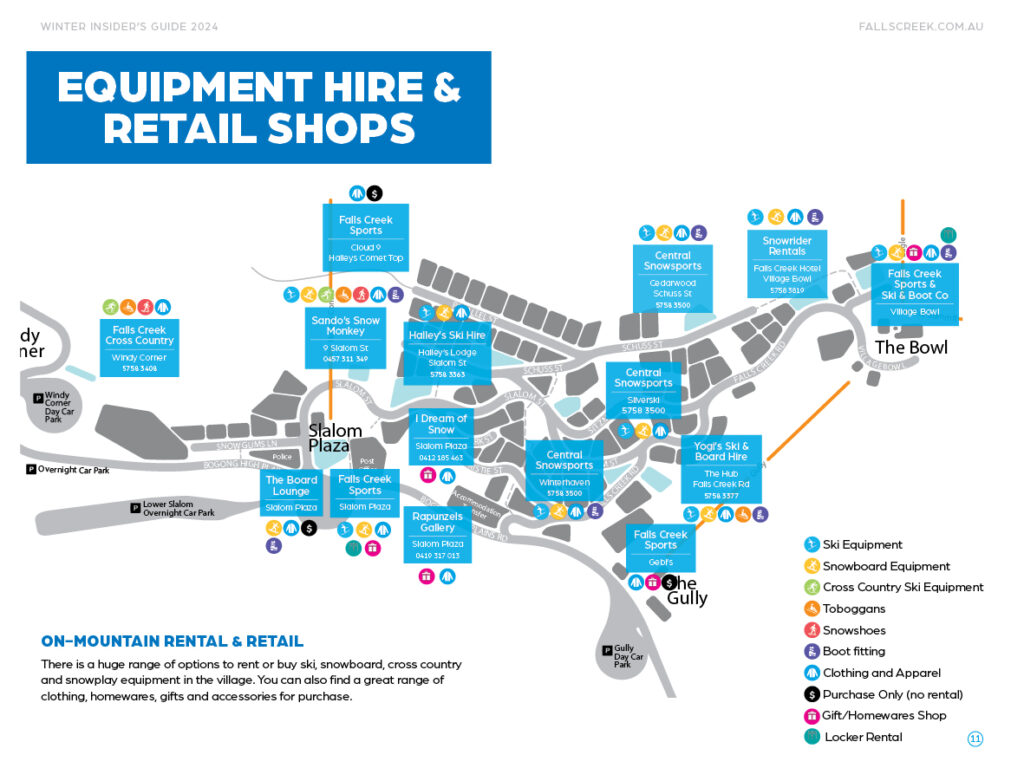 Ski & Snowboard Hire - Falls Creek Alpine Resort